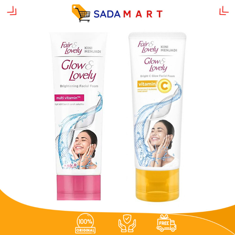 Jual GLOW & LOVELY PENCUCI MUKA 50ML | Shopee Indonesia