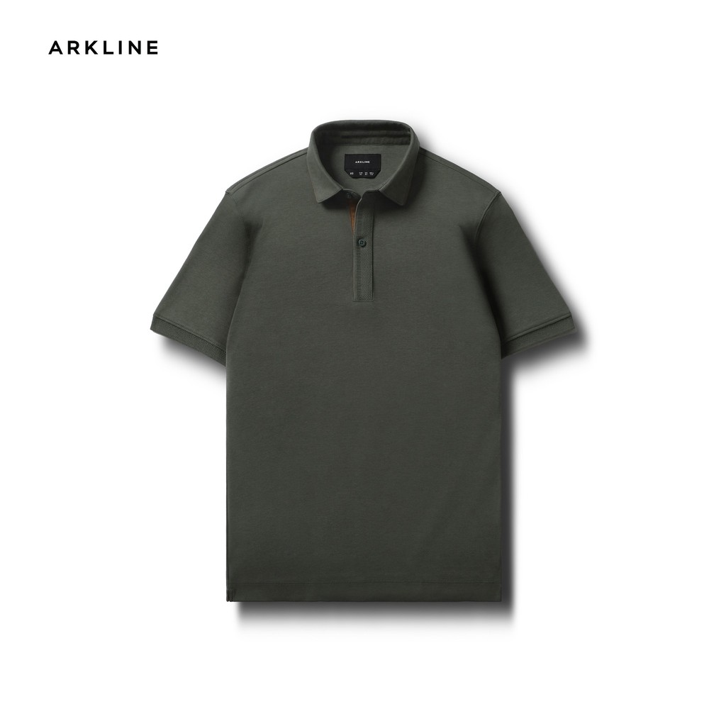 Jual Arkline Gentle Polo Shirt Sage Green | Shopee Indonesia
