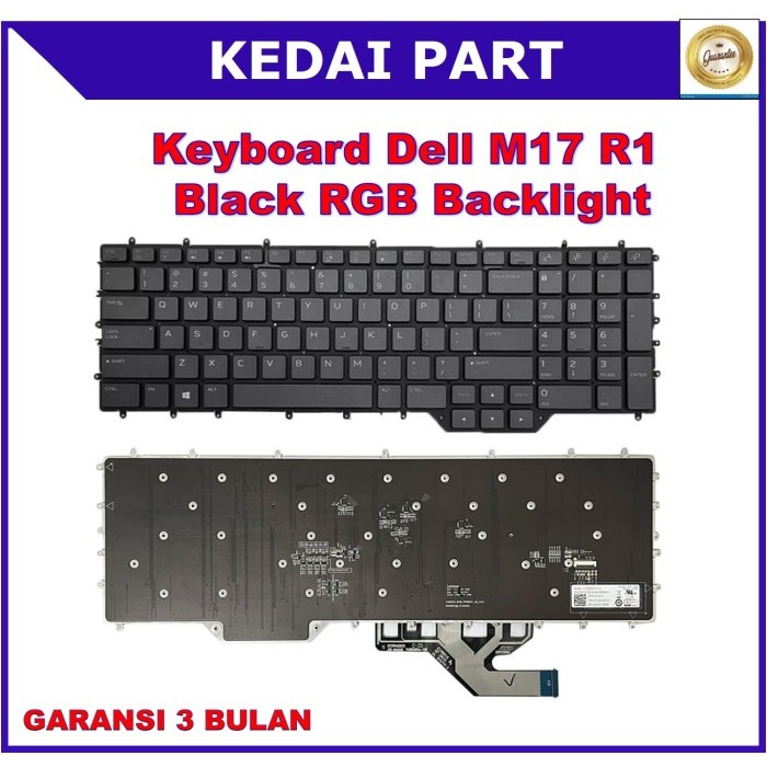 Jual Keyboard Dell Alienware M17 R1 R2 R3 2C6KH 02C6KH 00V352 0V352 ...