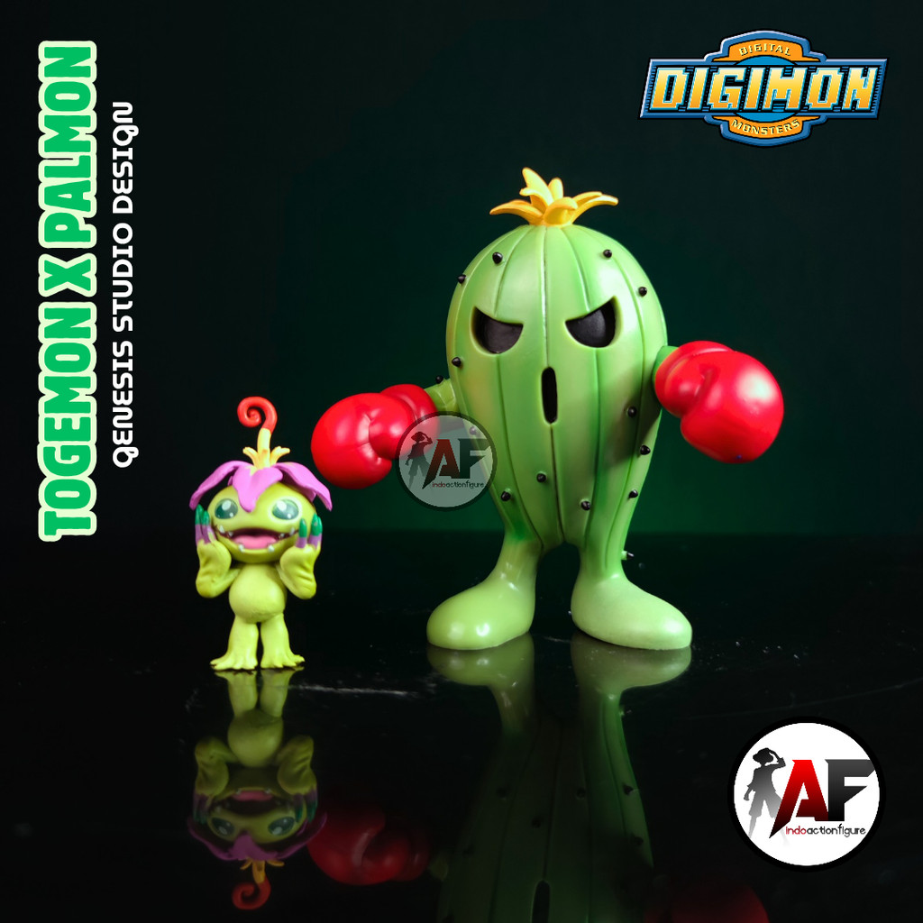 Jual Statue Digimon Togemon x Palmon Genesis Studio Design Recast ...
