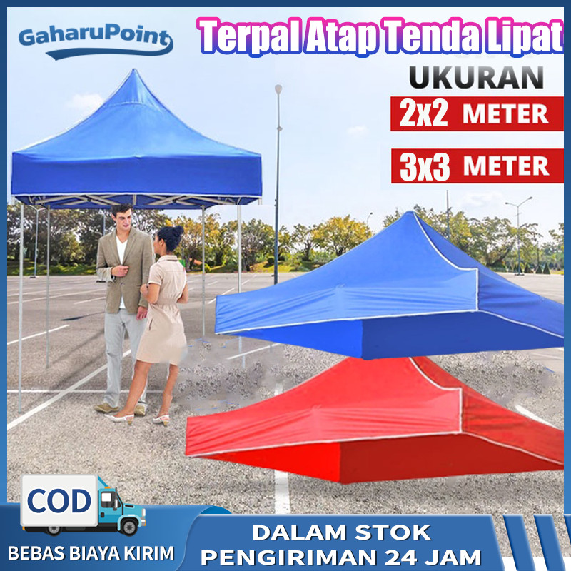 Jual Terpal Atap Tenda Atap Tenda Lipat tenda jualan bongkar pasang 3x3 ...
