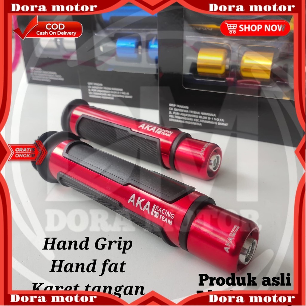 Jual HAND GRIP Motor / HAND FAT / KARET TANGAN / Handgrip AKAI RACING ...