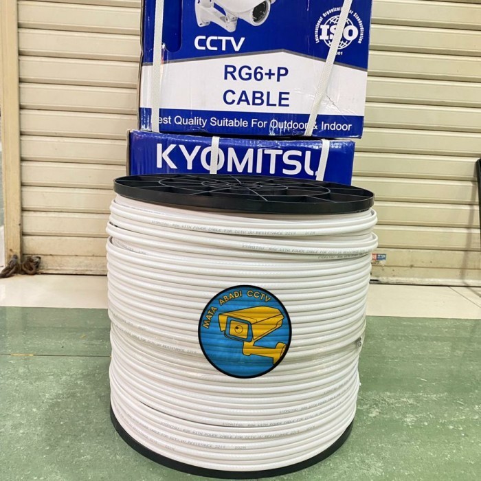 Jual Kabel Kyomitsu cctv RG6 Coaxial Power 300meter | Shopee Indonesia