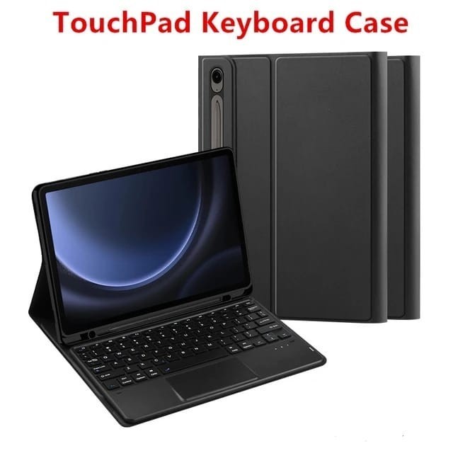 Jual Keyboard Case Samsung TAB S7 S8 S9 S10 FE Plus S7+ S8+ S9+ S10+ 5G ...
