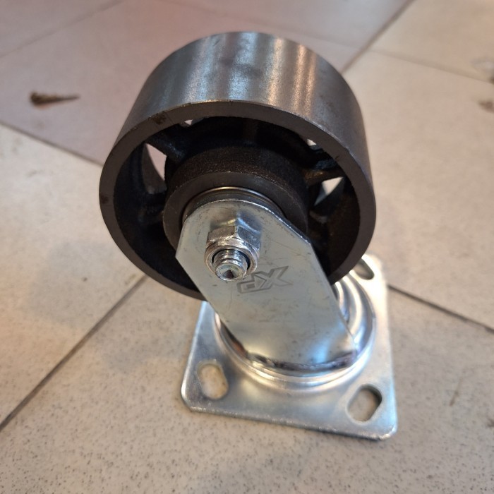 Jual Roda Besi Heavy Duty 4 Inch Hidup/Putar | Shopee Indonesia