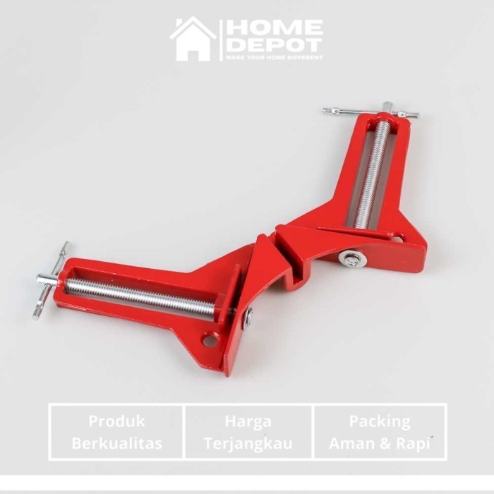 Jual Klem Sudut Corner Clamp Siku Penjepit Kayu Meja Mini 90 Derajat ...