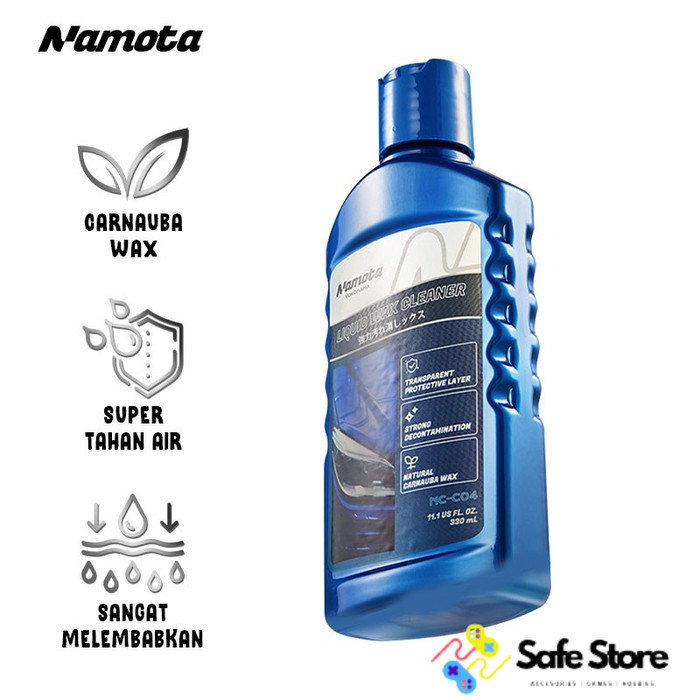 Jual NAMOTA LIQUID CARNAUBA WAX CLEANER PENGKILAP MOBIL NC-C04 330 ml Anti debu, baret hilang ...