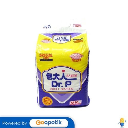 Jual Dr P Popok Dewasa Tipe Special Ukuran M Box 10 Pcs | Shopee Indonesia