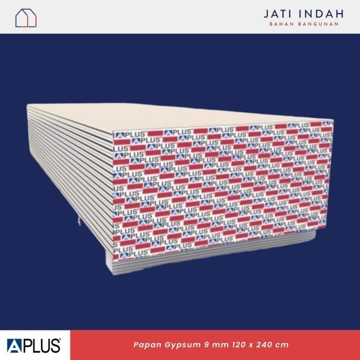 Jual APLUS Papan Gypsum 9mm 120x240 cm | Plafon APLUS BOARD | Shopee ...