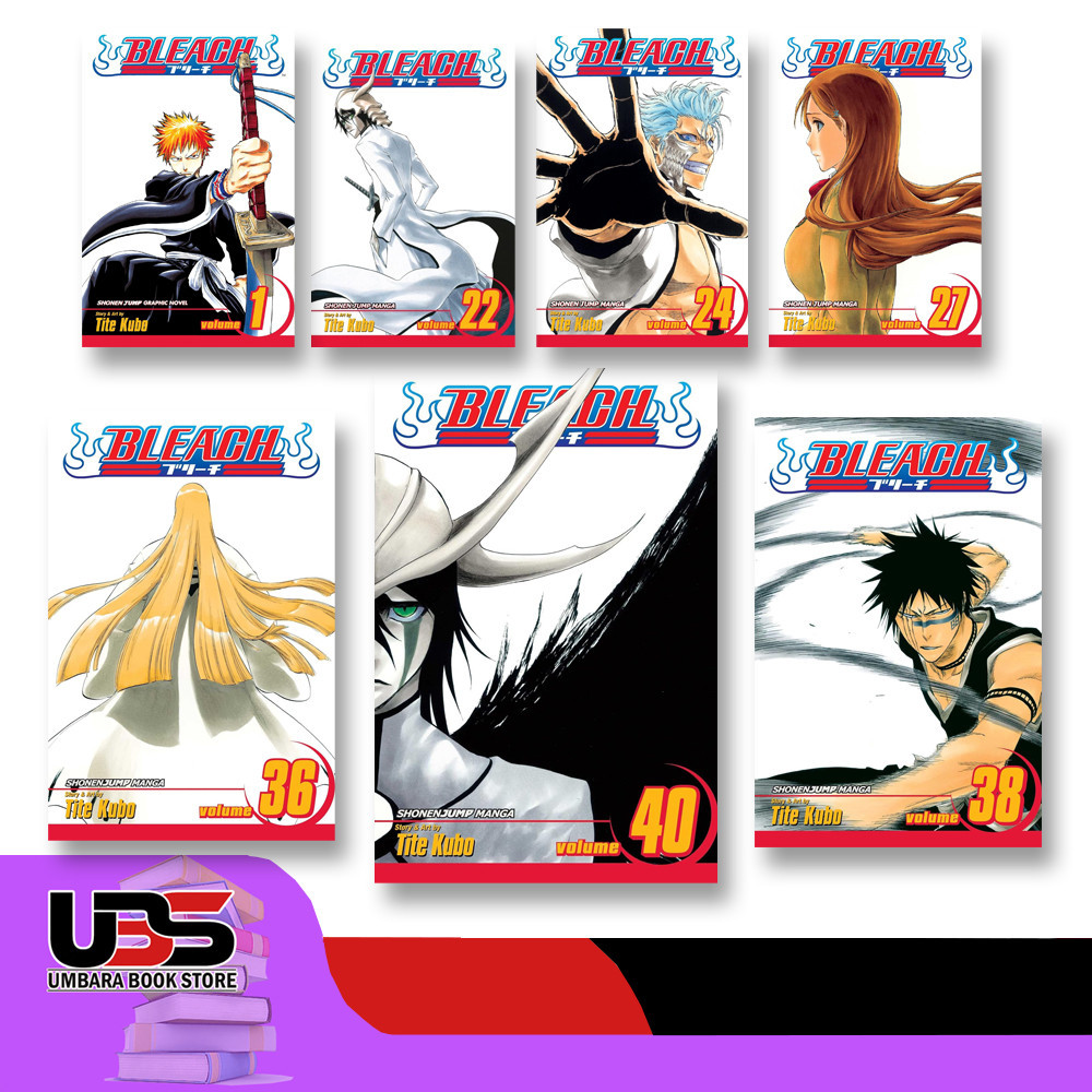 Jual Bleach, Vol. 1-40 (Manga), (English) | Shopee Indonesia