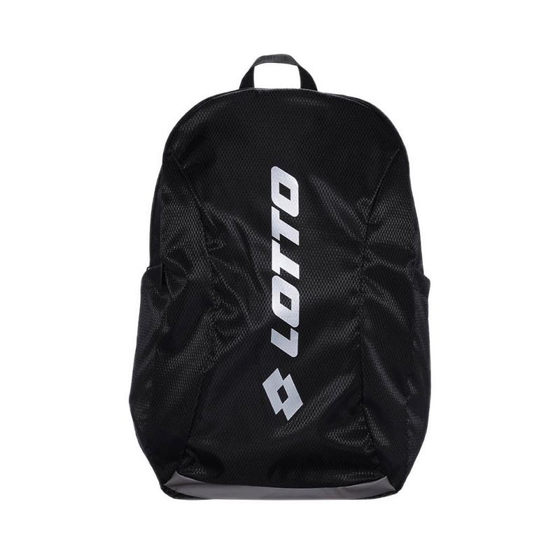 Jual Lotto Balme Backpack - Black-Silver | Shopee Indonesia