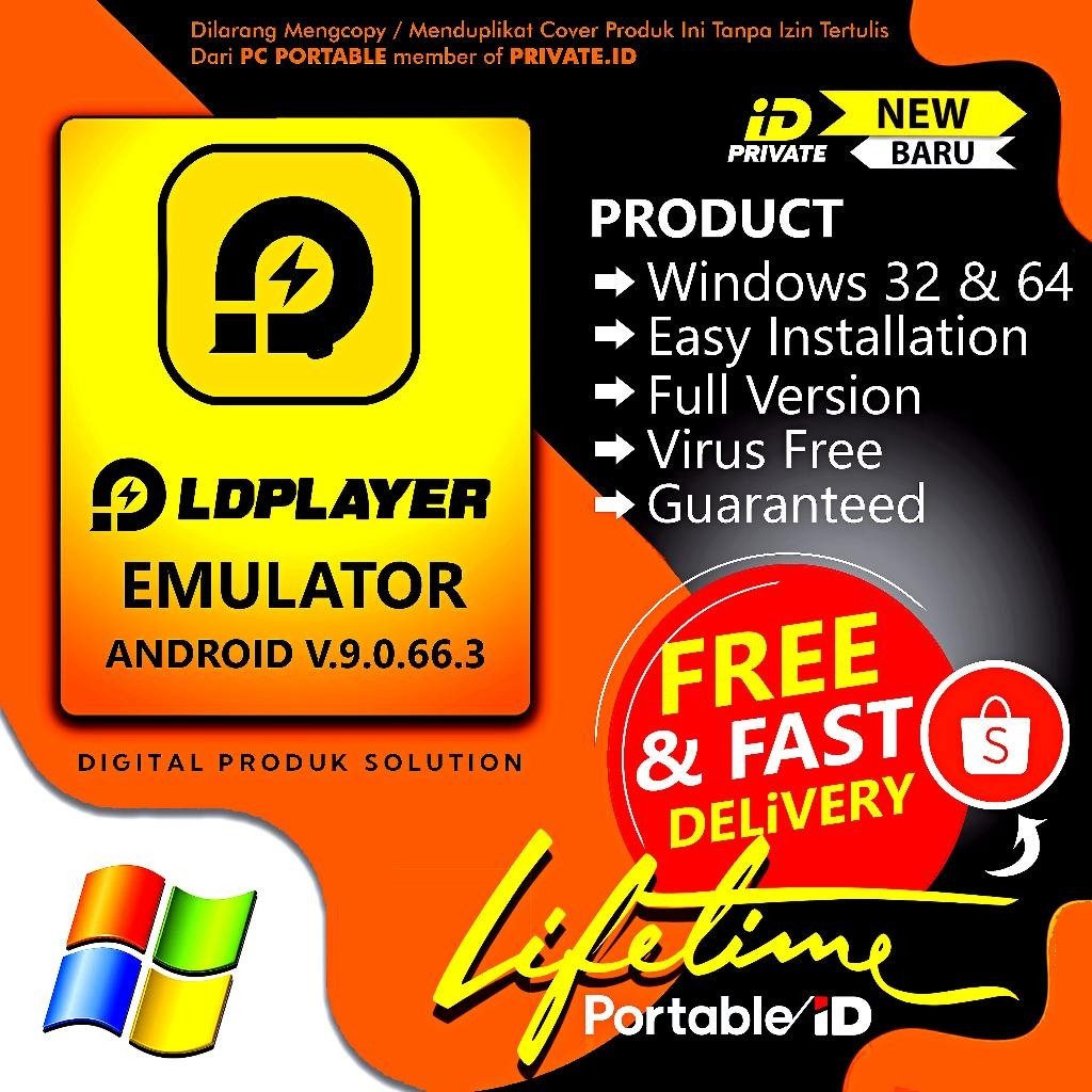 Jual LDPlayer Android Emulator 9.0.66.3 Windows App - SOFTWARE MURAH - APLIKASI | Shopee Indonesia