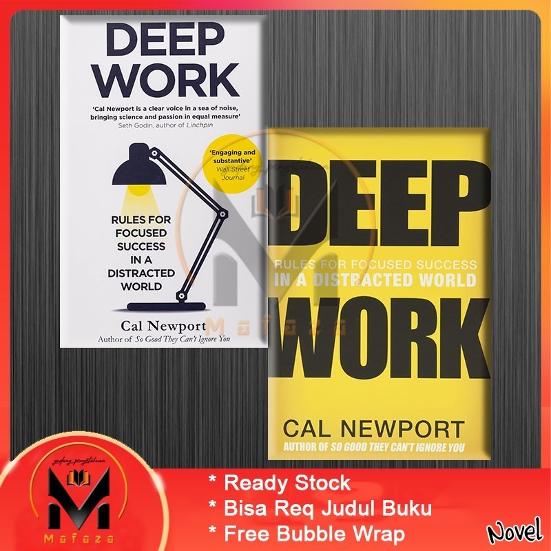 Jual Deep Work by Cal Newport | Shopee Indonesia