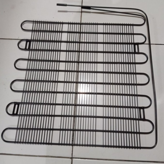 Jual Kondensor Condensor Kulkas 1 Pintu Tempel Body 6 U PART AC MESIN ...