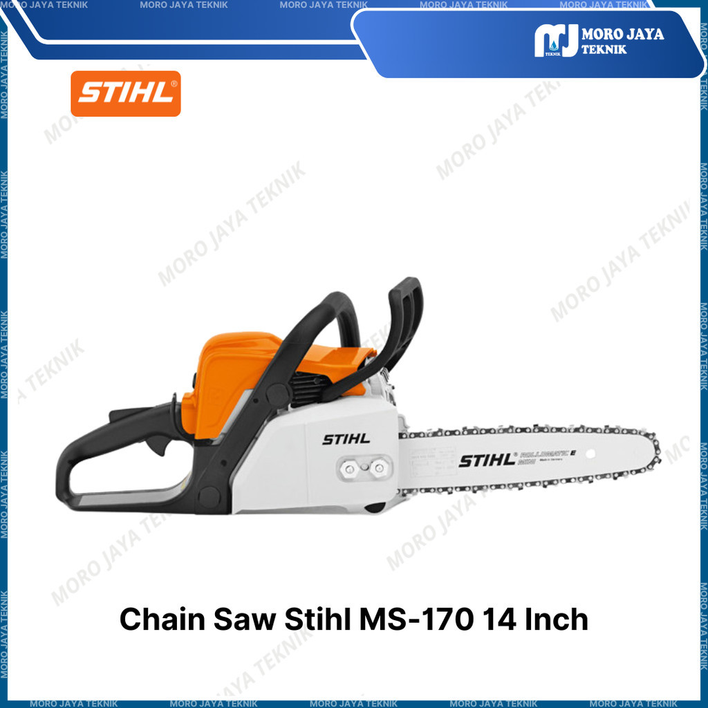Jual Chain Saw Stihl MS-170 14 Inch ORIGINAL Mini Boss | Shopee Indonesia