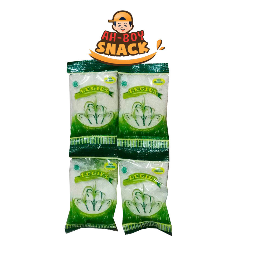 Jual GULA LEGIES KRISTAL PUTIH RENCENG ISI 10 SACHET X 40 GRAM | Shopee ...