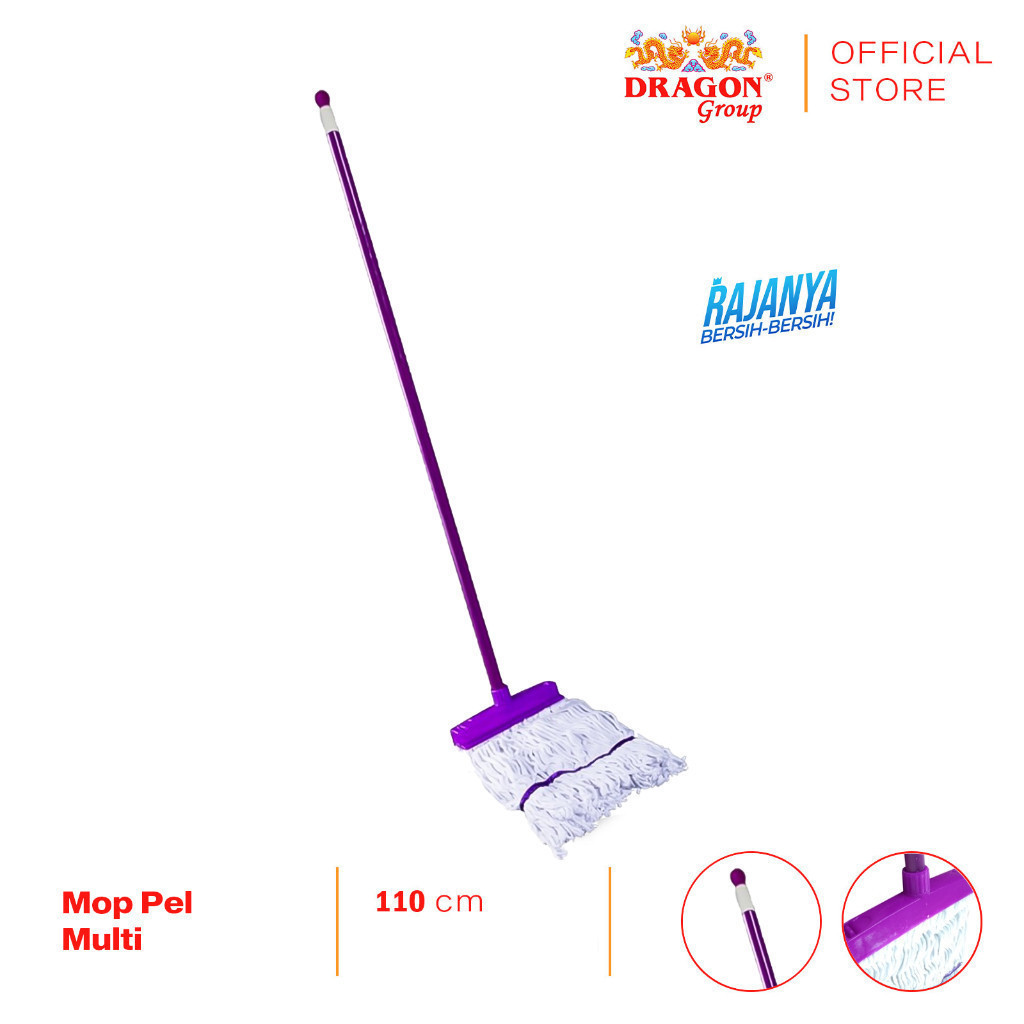 Jual DRAGON Mop Pel Multi Alat Pel Lantai 110 cm Pembersih Lantai ...