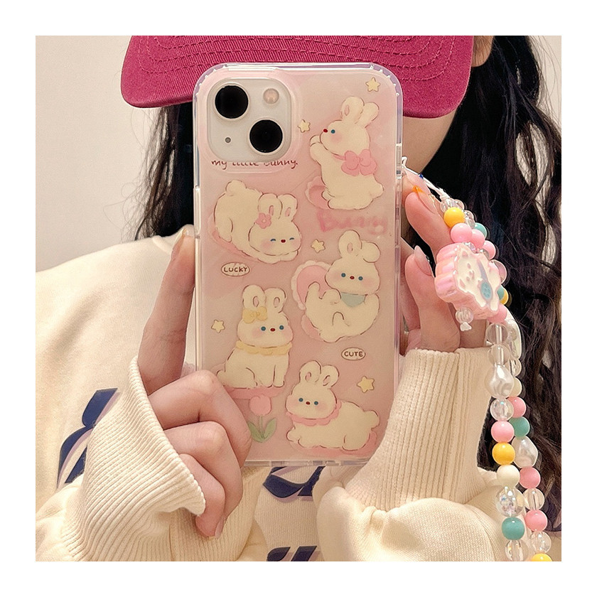 Jual Kelinci tulip yang lucu Casing hp Redmi A5 13 a3 note 14 13 pro 12 12c 13c 12c 10a 10c 9a ...