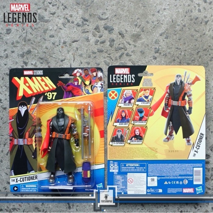 Jual Marvel Legends Retro X Men 97 THE XCUTIONER 1997 Xmen Animated ...
