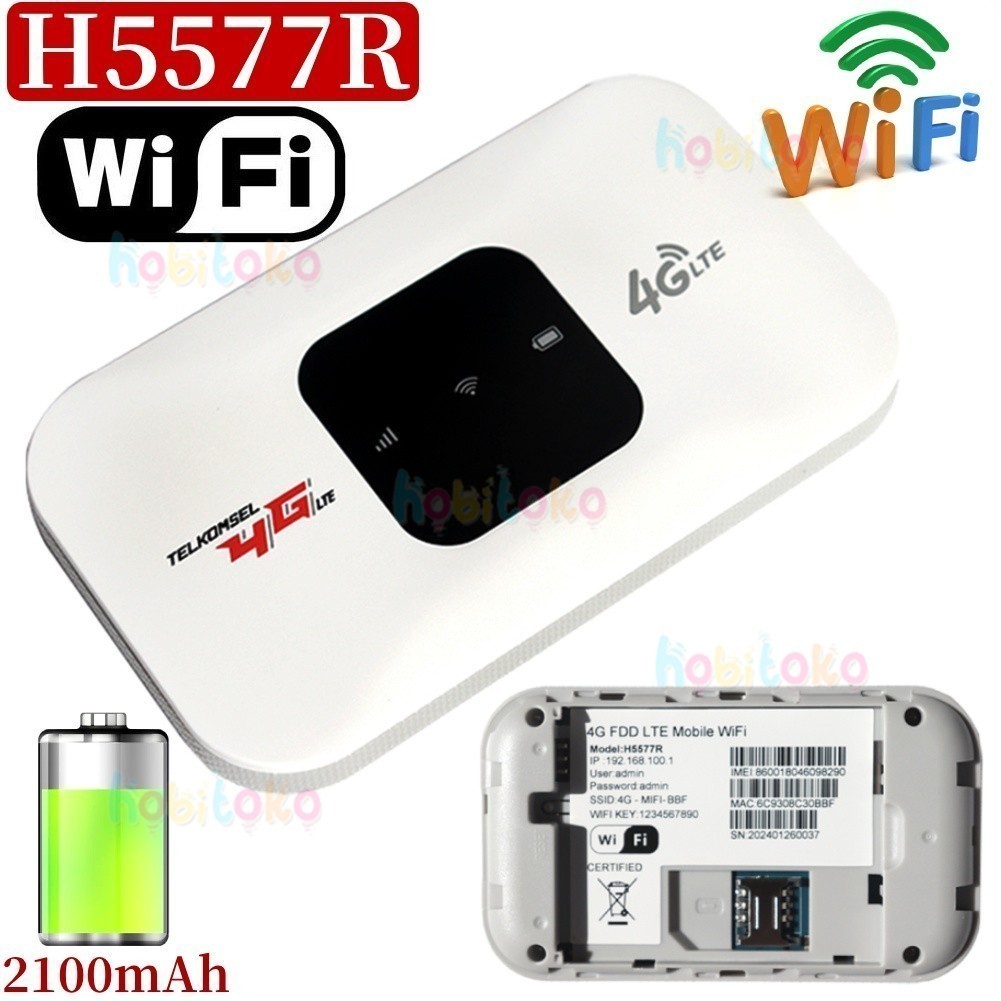 Jual H5577R 4G Lte WiFi Router Nirkabel Modem 500Mbps Wifi Mifi 4G LTE ...