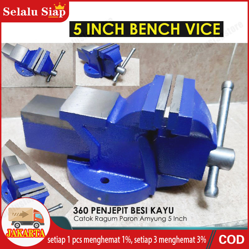 Jual Klem Catok Ragum / Catok Meja / Ragum Clamp Vise Bench / Table ...