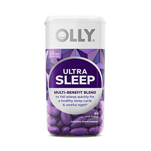Jual OLLY Ultra Strength Sleep Softgels, 10 mg Melatonin, Supports Deep ...