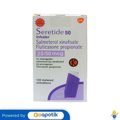 Jual Seretide Inhaler 25/50 Mcg Box | Shopee Indonesia