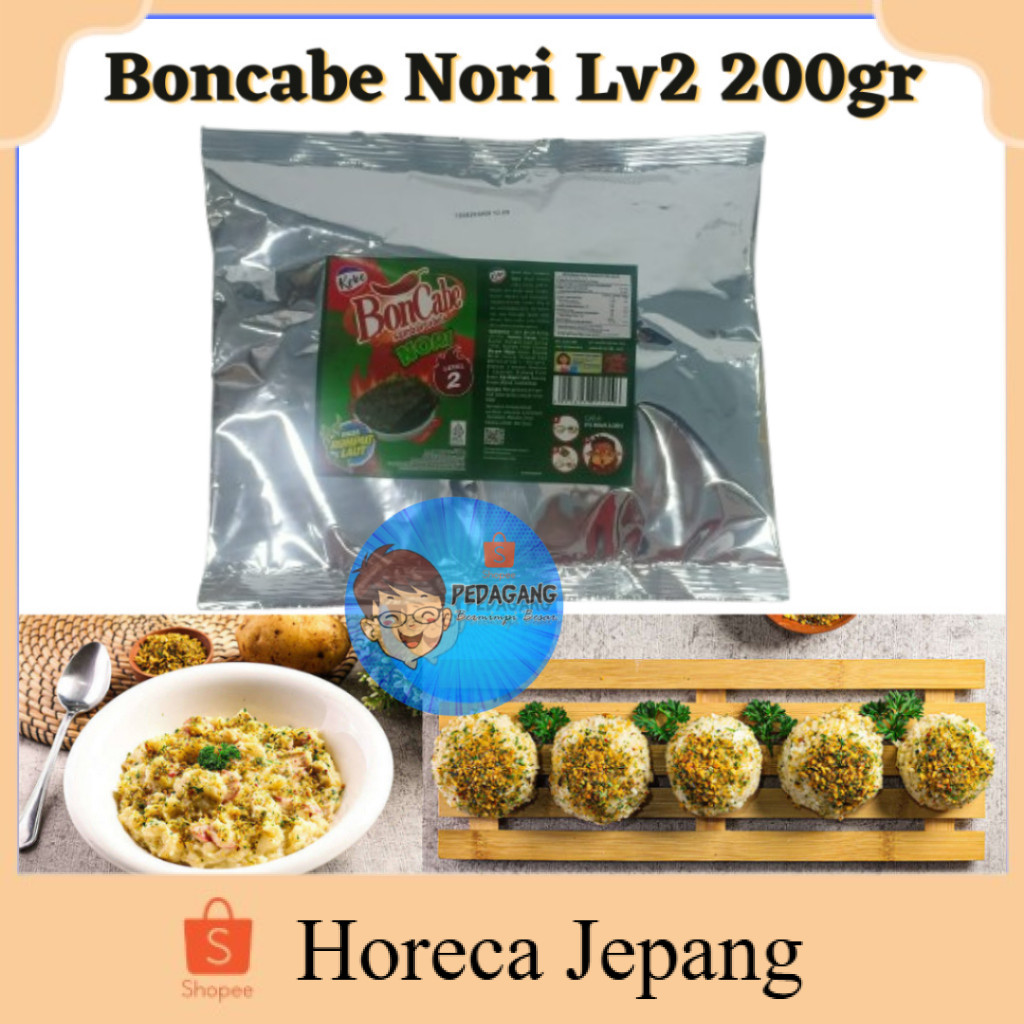 Jual Kobe Boncabe Nori Lv2 sachet 200g/ Boncabe nori | Shopee Indonesia