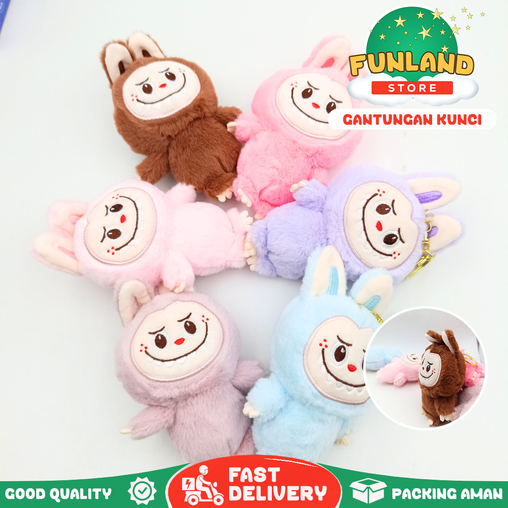 Jual FUNLAND Gantungan kunci karakter LABU LABU/gantungan kunci motor ...