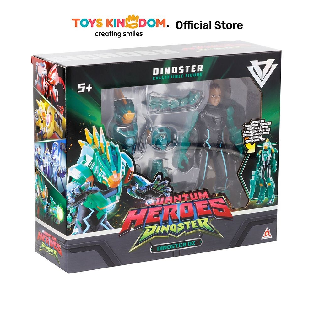 Jual Toys Kingdom Alpha Group Quantum Heroes Dinoster Armored Action ...