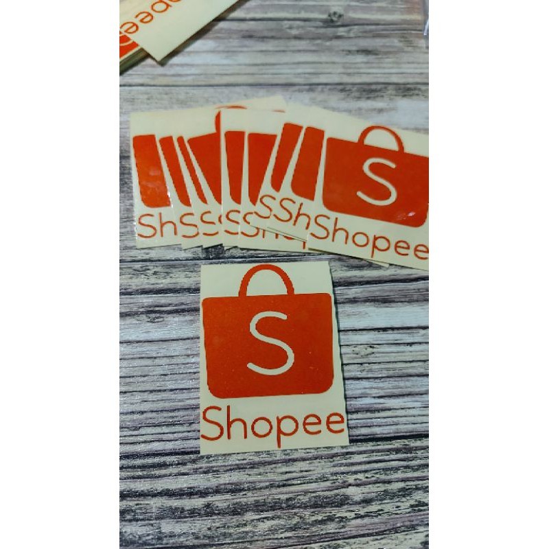 Jual STICKER LOGO SHOPEE CUTTING | Shopee Indonesia
