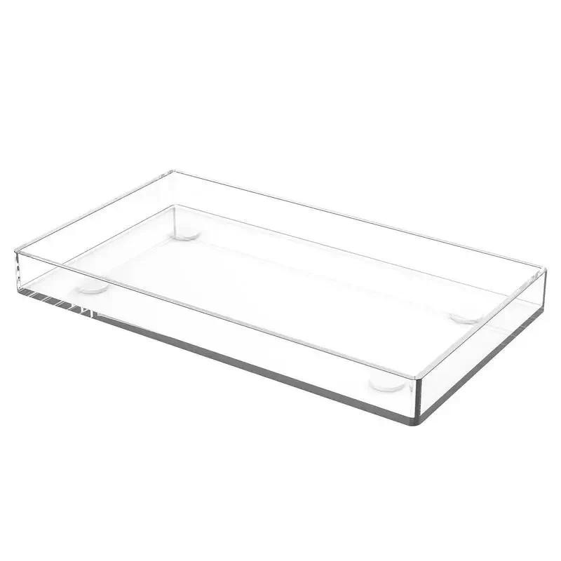 Jual Acrylic Shallow Water Sink Serving Tray Transparent Tabletop ...