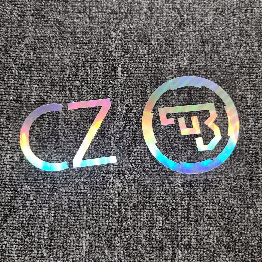 Jual Stiker mobil CZ-75 Ceska Zbrojovka Logo dekorasi reflektif untuk ...