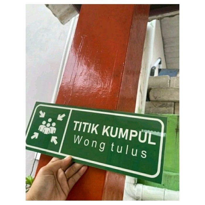 Jual Akrilik Titik Kumpul Wong Tulus/Wong Edan/Wong Mumet Viral - 29x11 ...