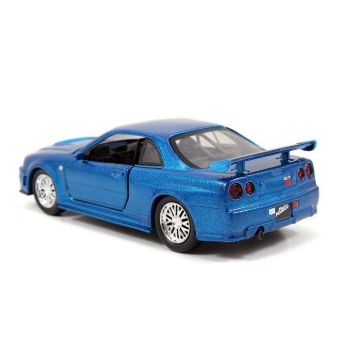 Jual Jada Fast And Furious Brian Nissan Skyline GT-R R34 Skala 32 ...