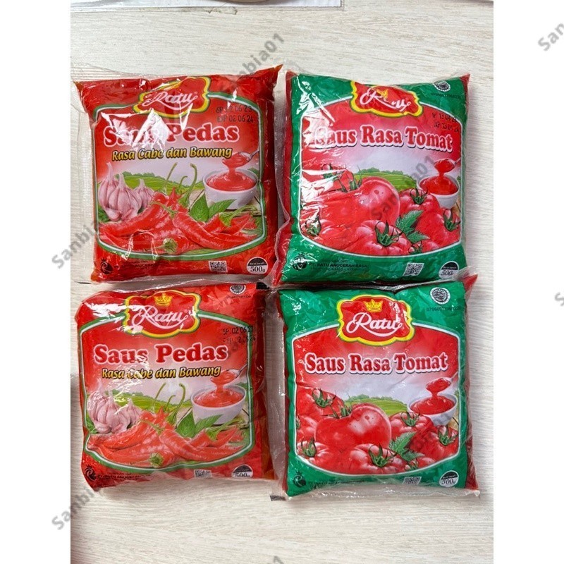 Jual SAOS PEDAS SAUS SAMBAL SAOS TOMAT CAP RATU KEMASAN - CBY | Shopee ...