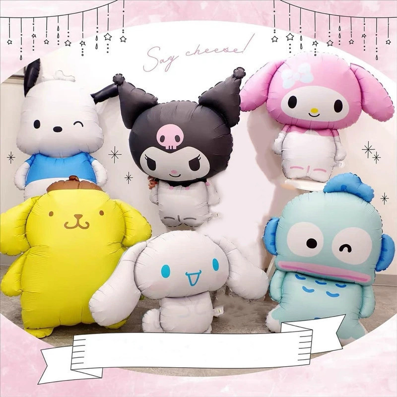 Jual Balon Foil Sanrio (Cinnamoroll, My Melody, Kuromi) / Balon BULAT ...