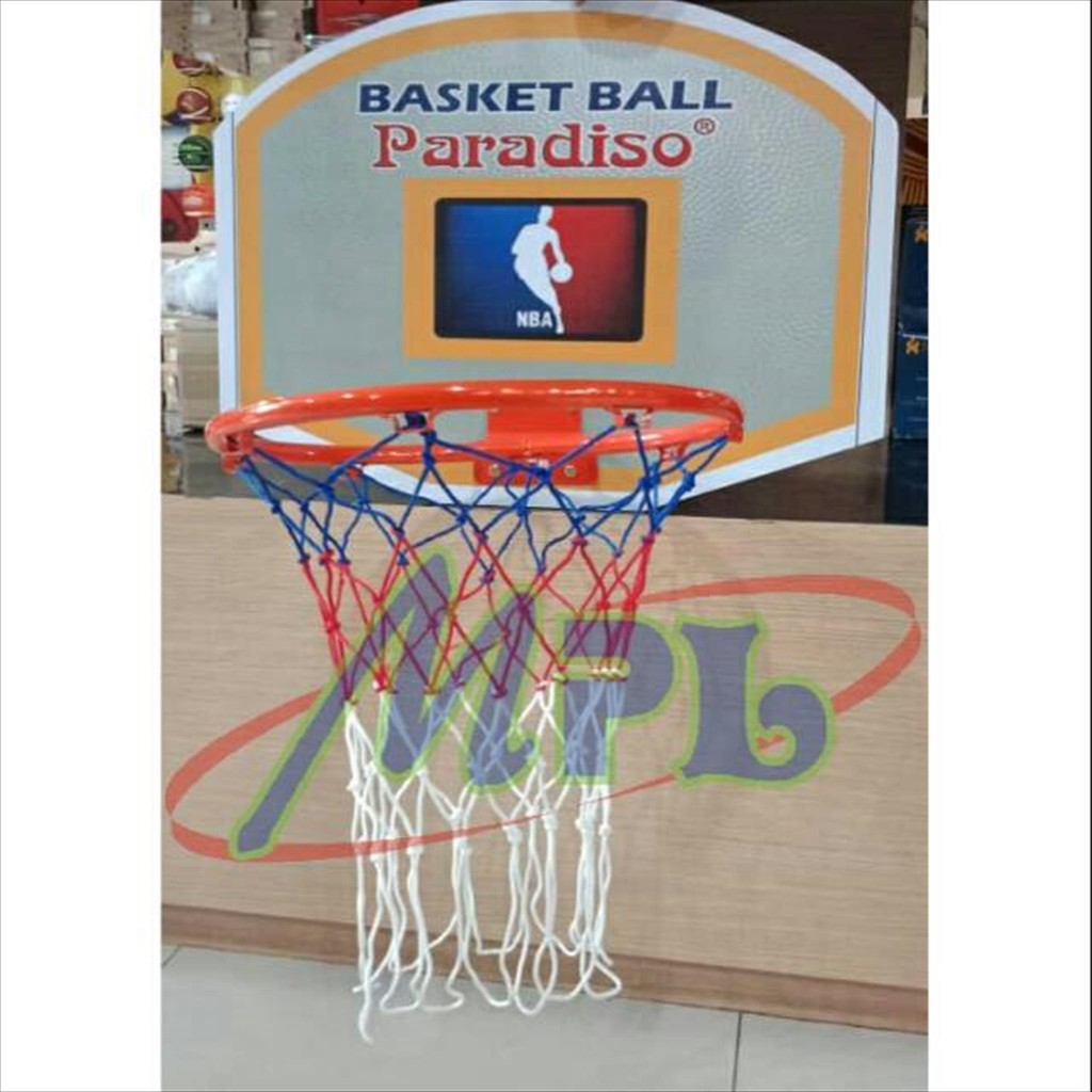 Jual RING + PAPAN BASKET PARADISO SMP + JARING | Shopee Indonesia