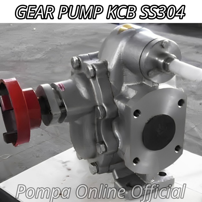Jual GEAR PUMP KCB 300 STAINLESS STEEL 304 GEAR PUMP RK 300 SS304 ...