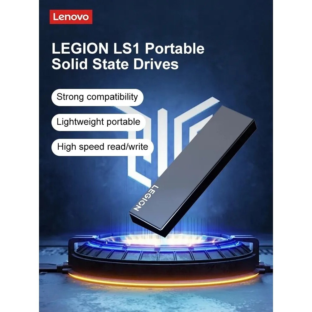 Jual Lenovo Legion LS1 Mobile Solid State Drive 1TB PSSD Type-C USB 3.2 ...