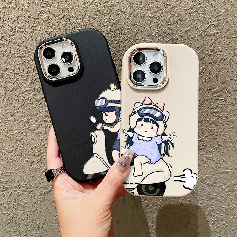 Jual Casing Lucu Lembut Busur Grafiti Romantis Simpul Couple Untuk ...