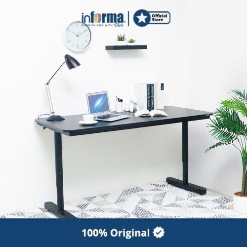 Jual Table | Informa Meja Kerja/Gaming Osmo Adjustable Desk 1675 Black ...