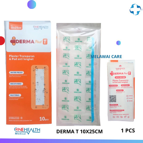 Jual ECER Dermaplast T 10 x 25cm Onehealth Plester Luka Anti Air ...