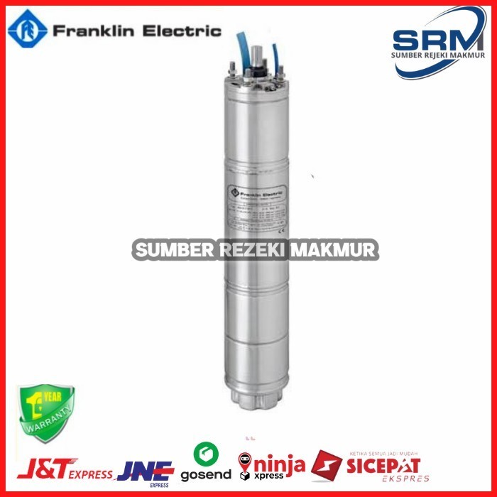 Jual Motor Franklin USA 3HP 380V 3PHASE Motor Pompa Satelit Submersible ...