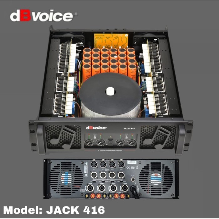 Jual Power DB Voice Jack 416 / Amplifier DBvoice JACK416 Class H ...