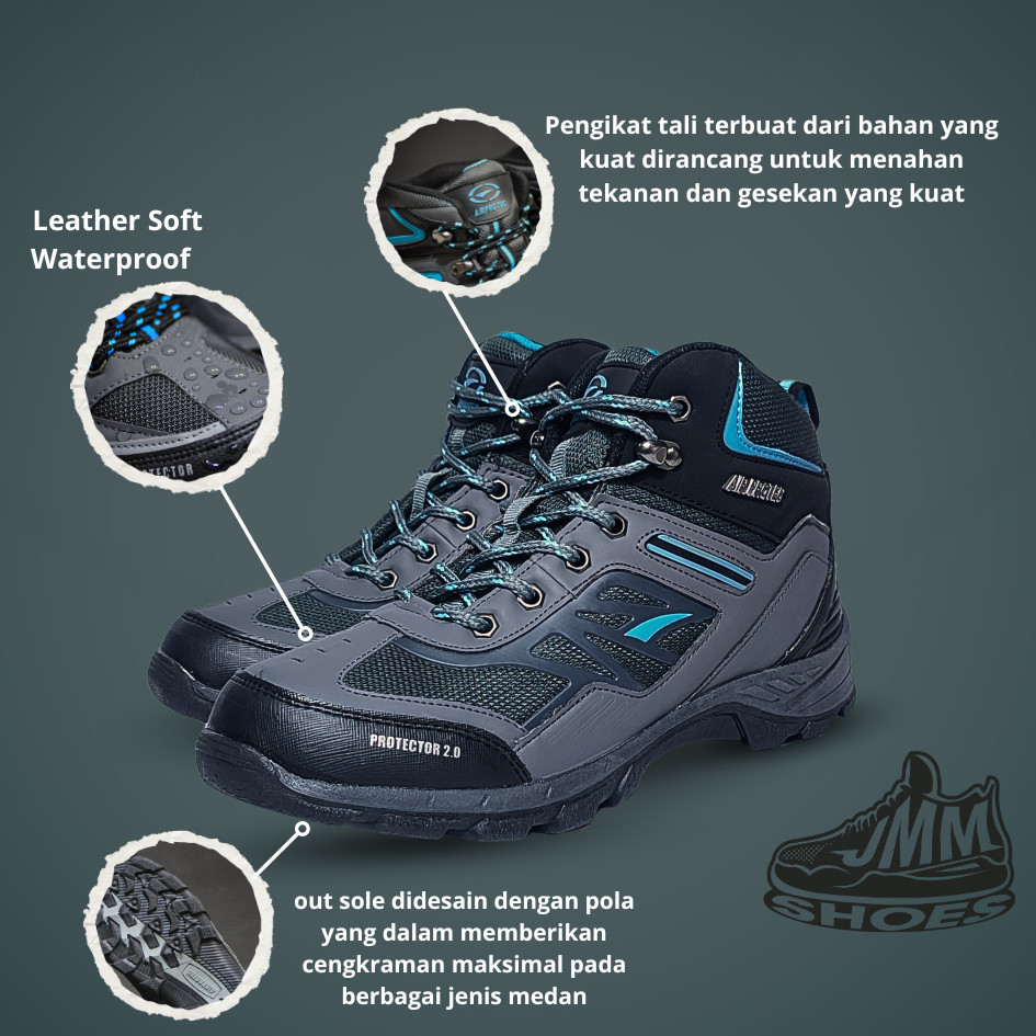 Jual JMM SEPATU GUNUNG AIR PROTEC PROTECTOR 2.0 | Shopee Indonesia