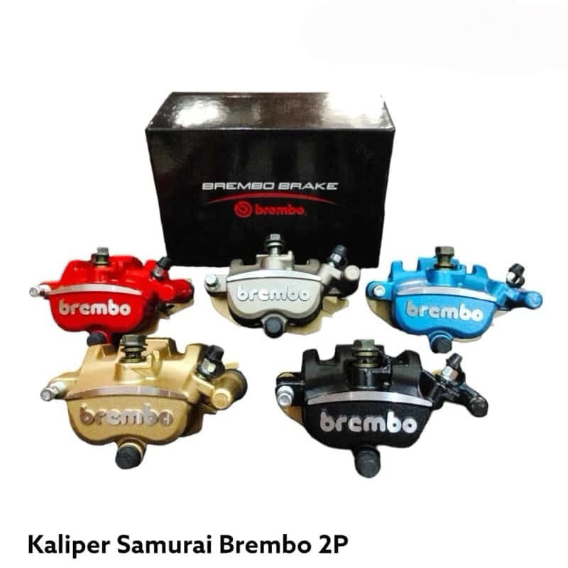 Jual Kaliper Samurai Brembo 2 Piston Universal Untuk Semua Motor | Shopee Indonesia