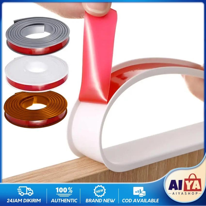 Jual TACO Edging HPL Warna Putih Abu-Abu Cokelat PVC Edging Roll 2M ...