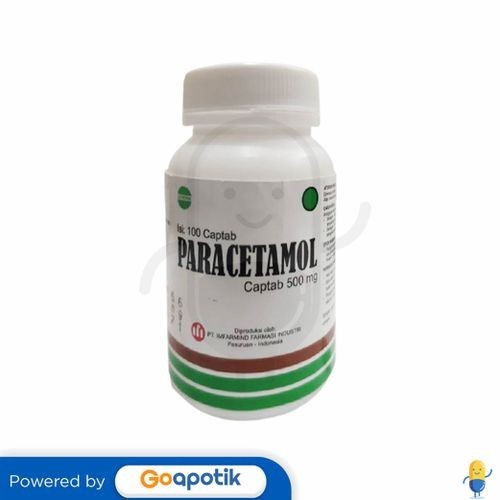 Jual Paracetamol Imfarmind 500 Mg Botol 100 Kaplet | Shopee Indonesia