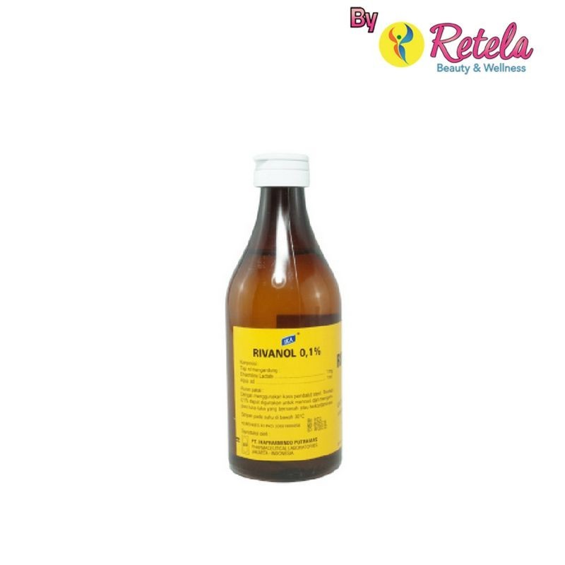 Jual RIVANOL 0.1% 200ML 1 BOTOL | Shopee Indonesia